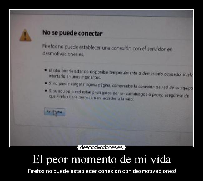 El peor momento de mi vida | Desmotivaciones El peor momento de mi vida | Desmotivaciones