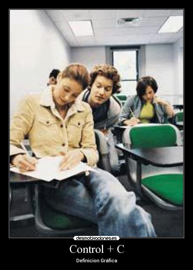 Imágenes y Carteles de CONTROL Pag. 16 | Desmotivaciones