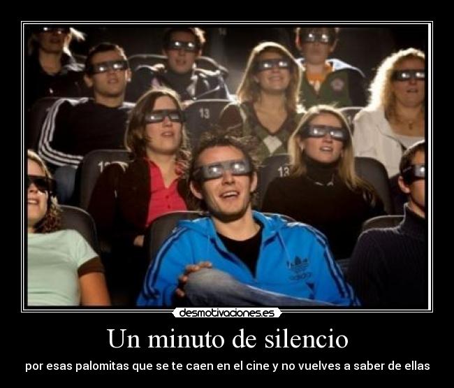 Un minuto de silencio | Desmotivaciones