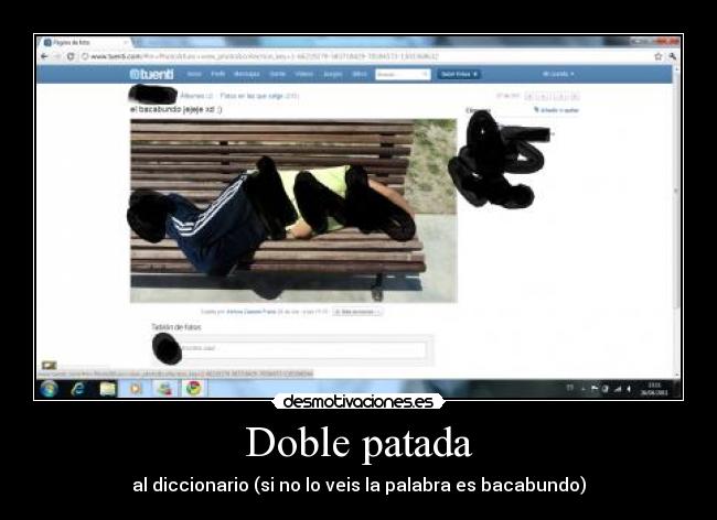 Doble patada | Desmotivaciones