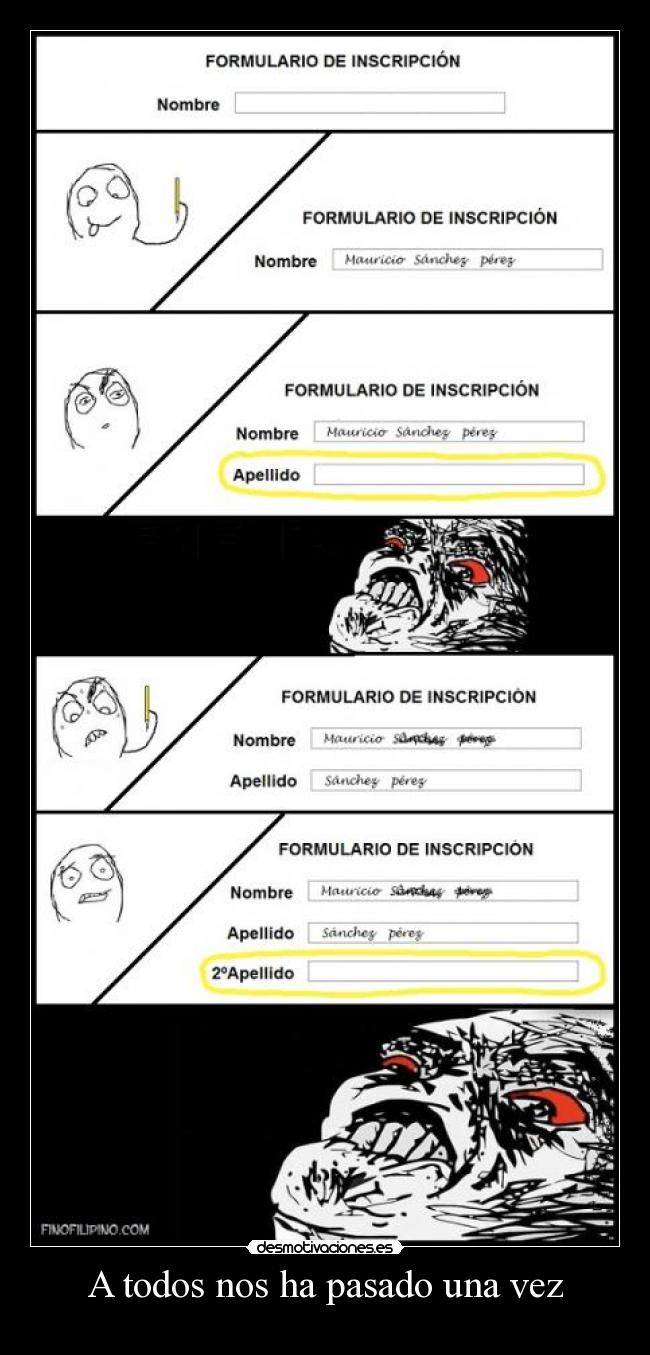 A todos nos ha pasado una vez | Desmotivaciones