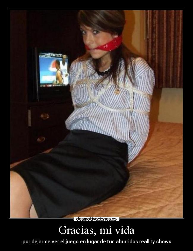 Imágenes y Carteles de AMARRADA | Desmotivaciones