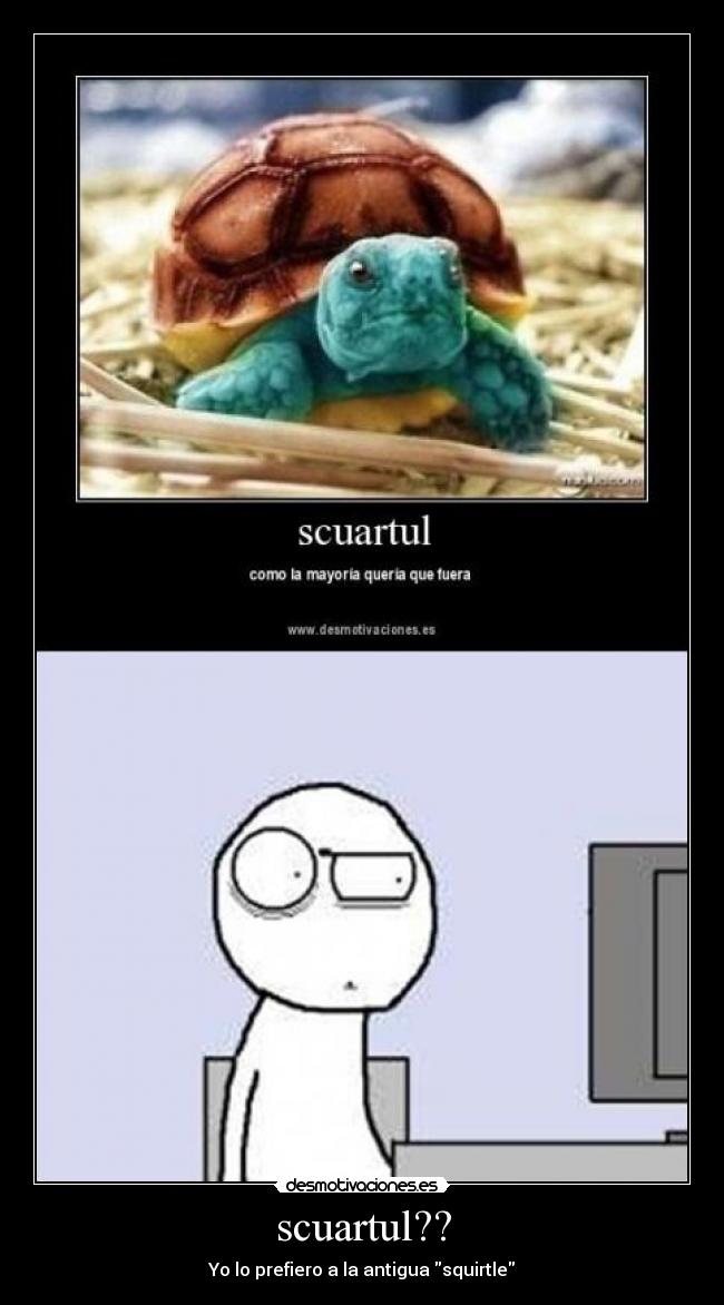 Imágenes y Carteles de SQUIRTLE Pag. 6 | Desmotivaciones