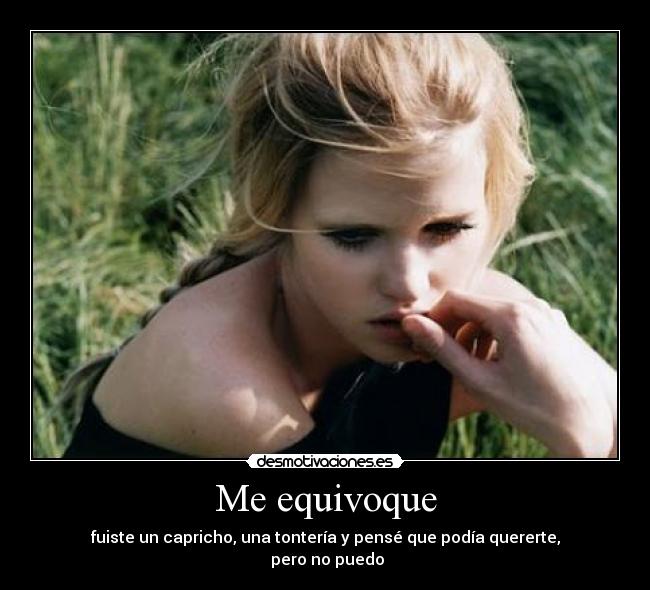 Imágenes y Carteles de EQUIVOQUE Pag. 8 | Desmotivaciones