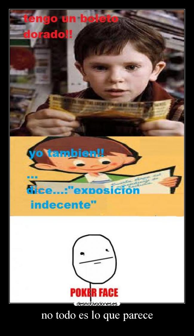 no todo es lo que parece | Desmotivaciones