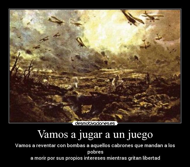 Vamos a jugar a un juego | Desmotivaciones
