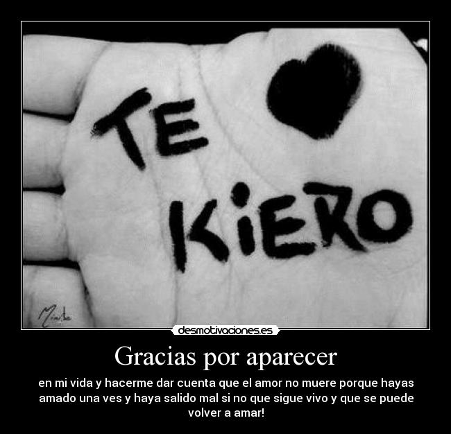 Gracias por aparecer | Desmotivaciones