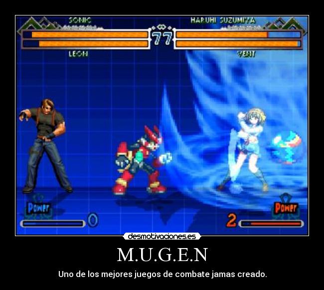 Imágenes y Carteles de MUGENS | Desmotivaciones