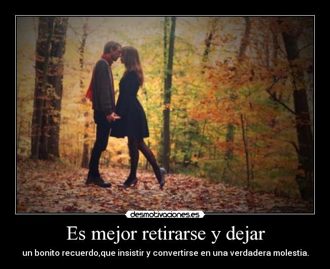 Es mejor retirarse y dejar | Desmotivaciones Es mejor retirarse y dejar | Desmotivaciones