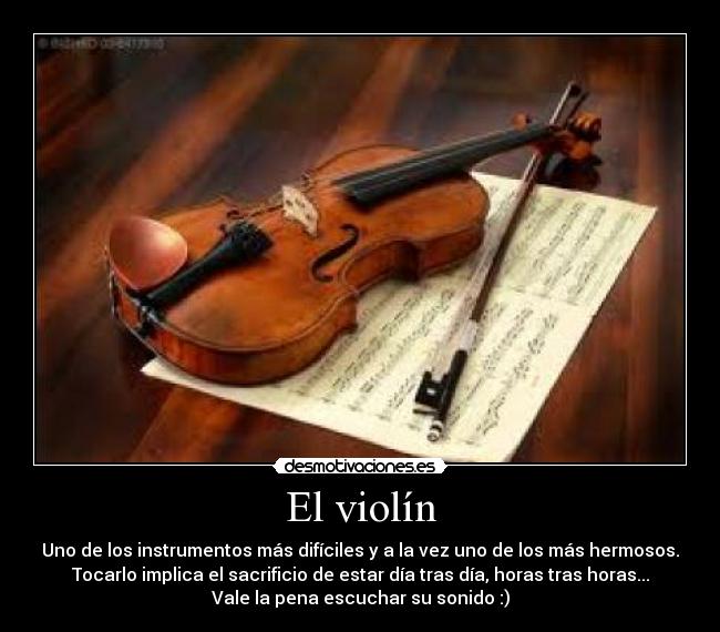 Imágenes y Carteles de VIOLIN Pag. 25 | Desmotivaciones