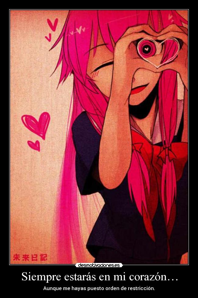 Siempre estarás en mi corazón… | Desmotivaciones