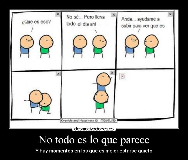No todo es lo que parece | Desmotivaciones
