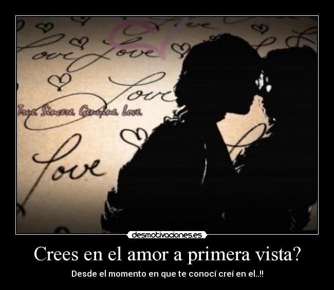 Crees en el amor a primera vista? | Desmotivaciones