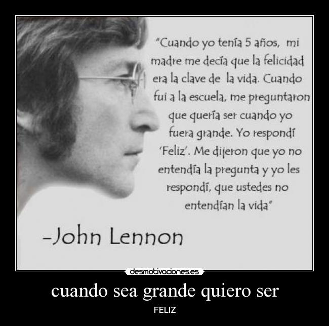 cuando sea grande quiero ser | Desmotivaciones