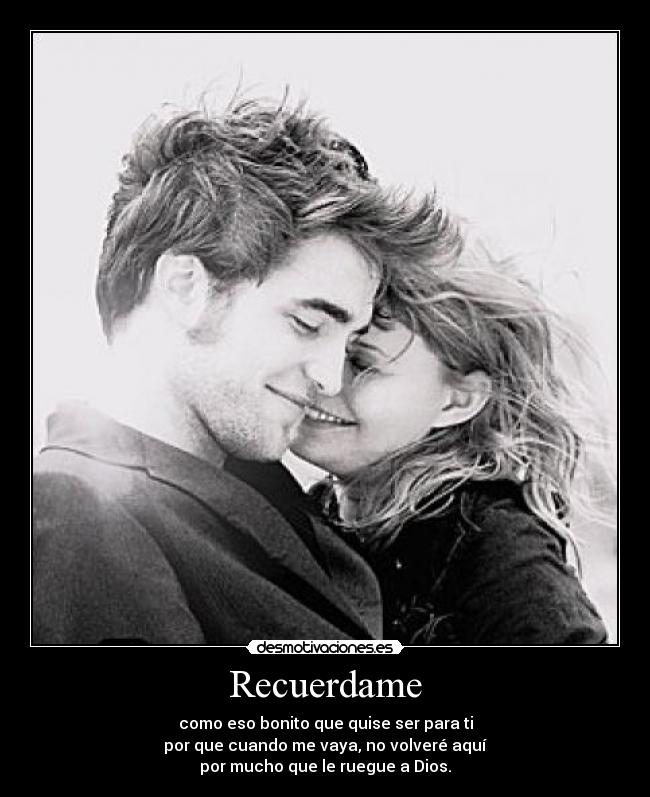 Recuerdame Desmotivaciones