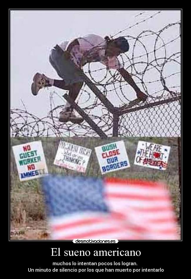 El sueno americano | Desmotivaciones El sueno americano | Desmotivaciones