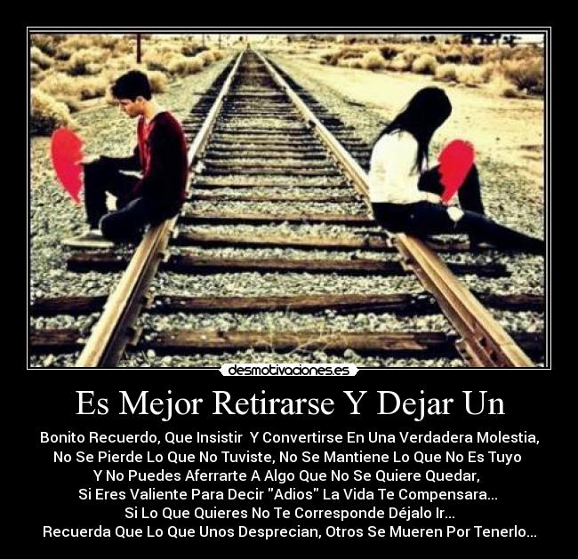 Es Mejor Retirarse Y Dejar Un | Desmotivaciones Es Mejor Retirarse Y Dejar Un | Desmotivaciones