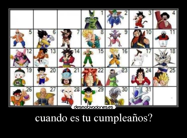 cuando es tu cumpleaños? | Desmotivaciones