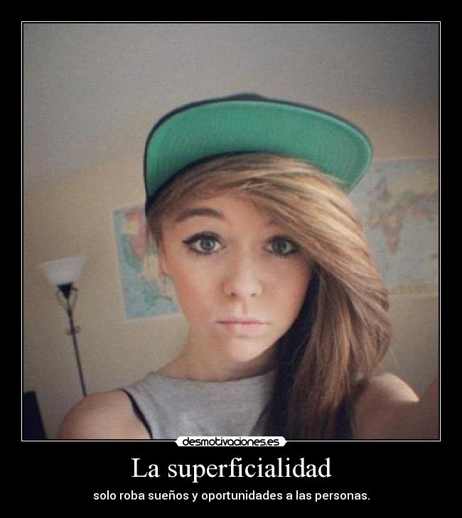 Imágenes y Carteles de SUPERFICIAL Pag. 8 | Desmotivaciones