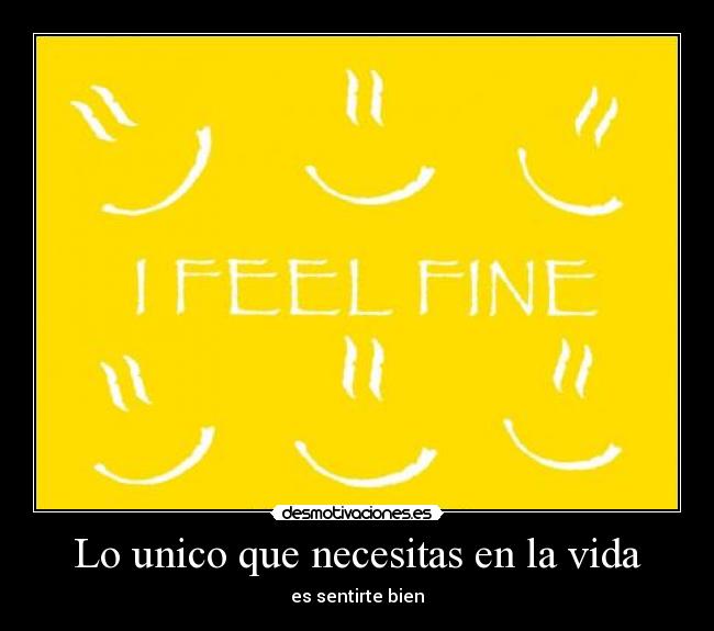 Lo unico que necesitas en la vida | Desmotivaciones Lo unico que necesitas en la vida | Desmotivaciones