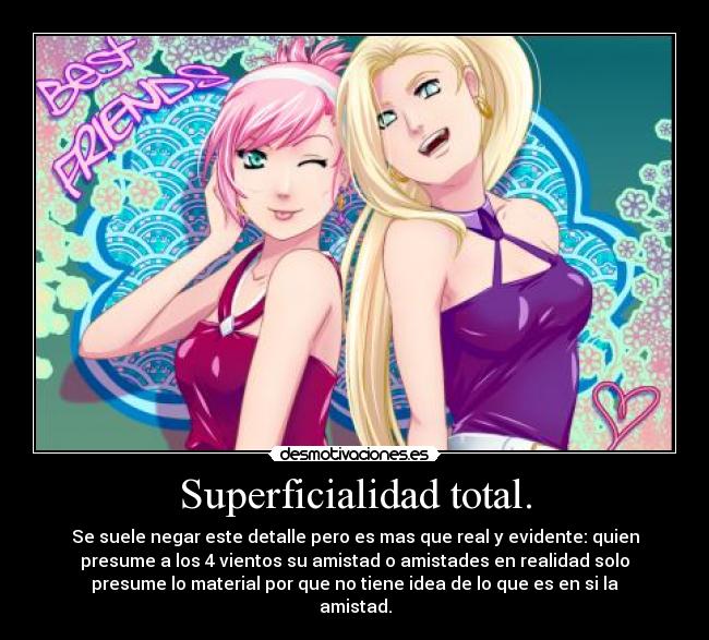 Imágenes y Carteles de SUPERFICIALIDAD Pag. 12 | Desmotivaciones