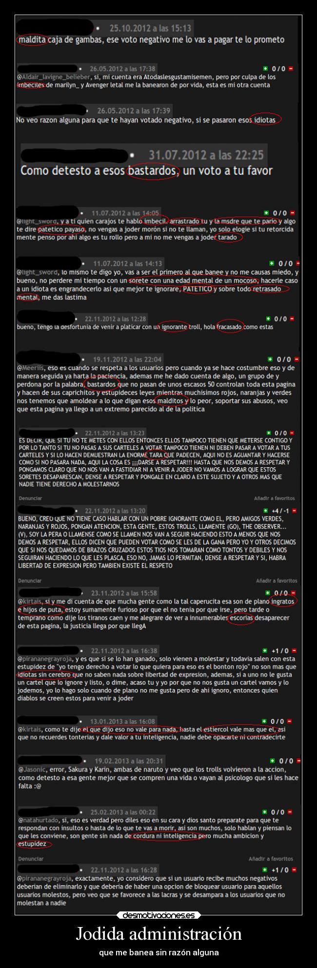 Usuario: El que te habla | Desmotivaciones