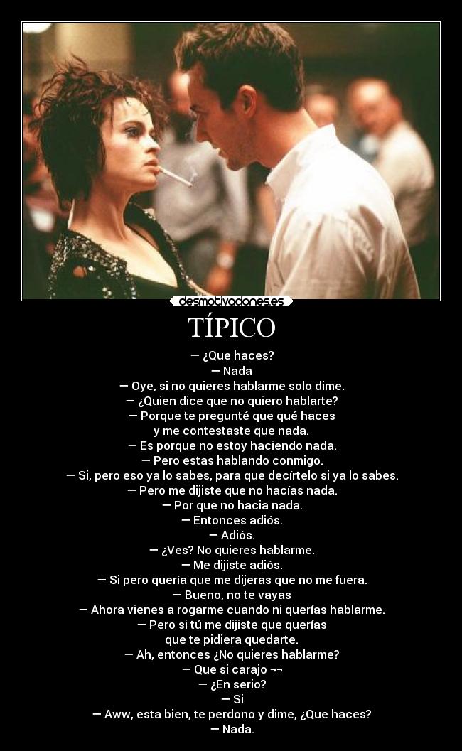 Usuario: El que te habla | Desmotivaciones