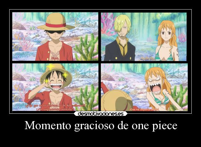 Momento Gracioso De One Piece Desmotivaciones