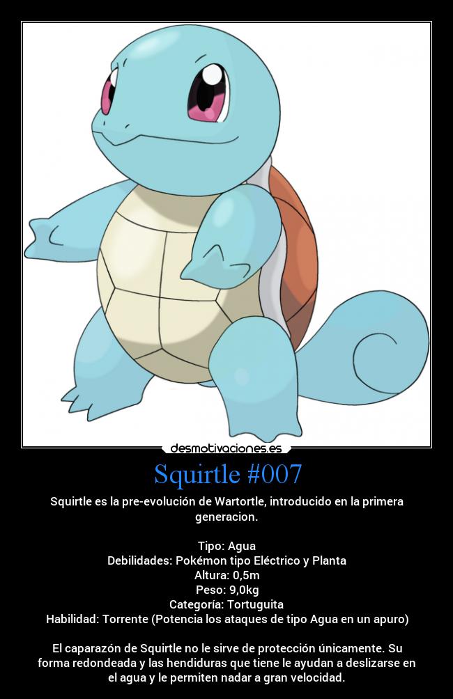 Imágenes y Carteles de SQUIRTLE | Desmotivaciones