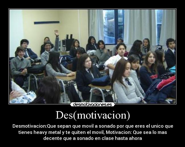 Des(motivacion) | Desmotivaciones