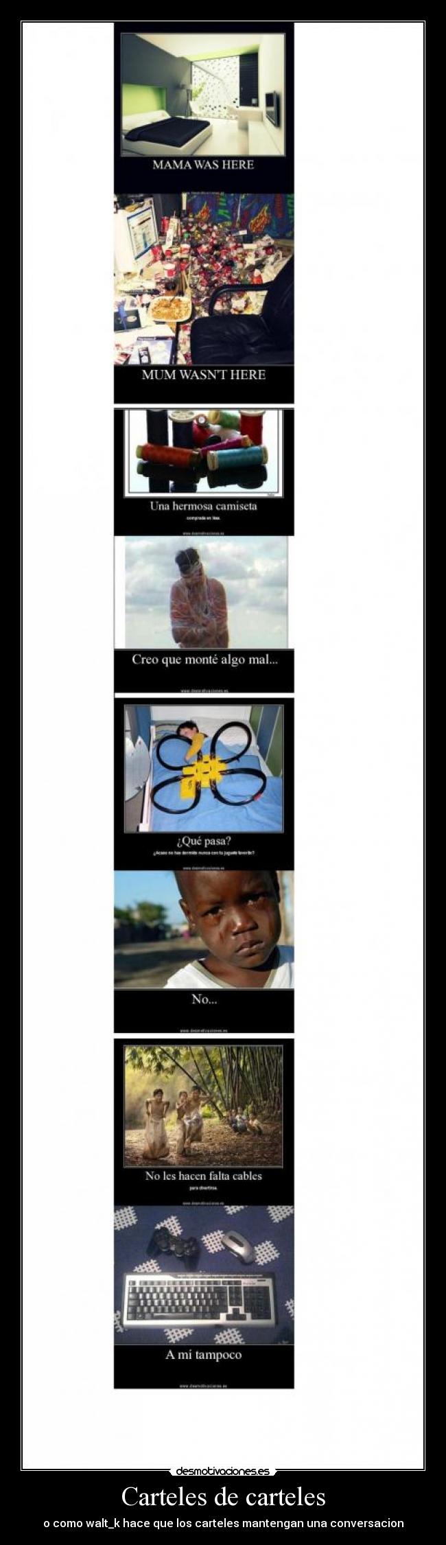 Carteles de carteles | Desmotivaciones