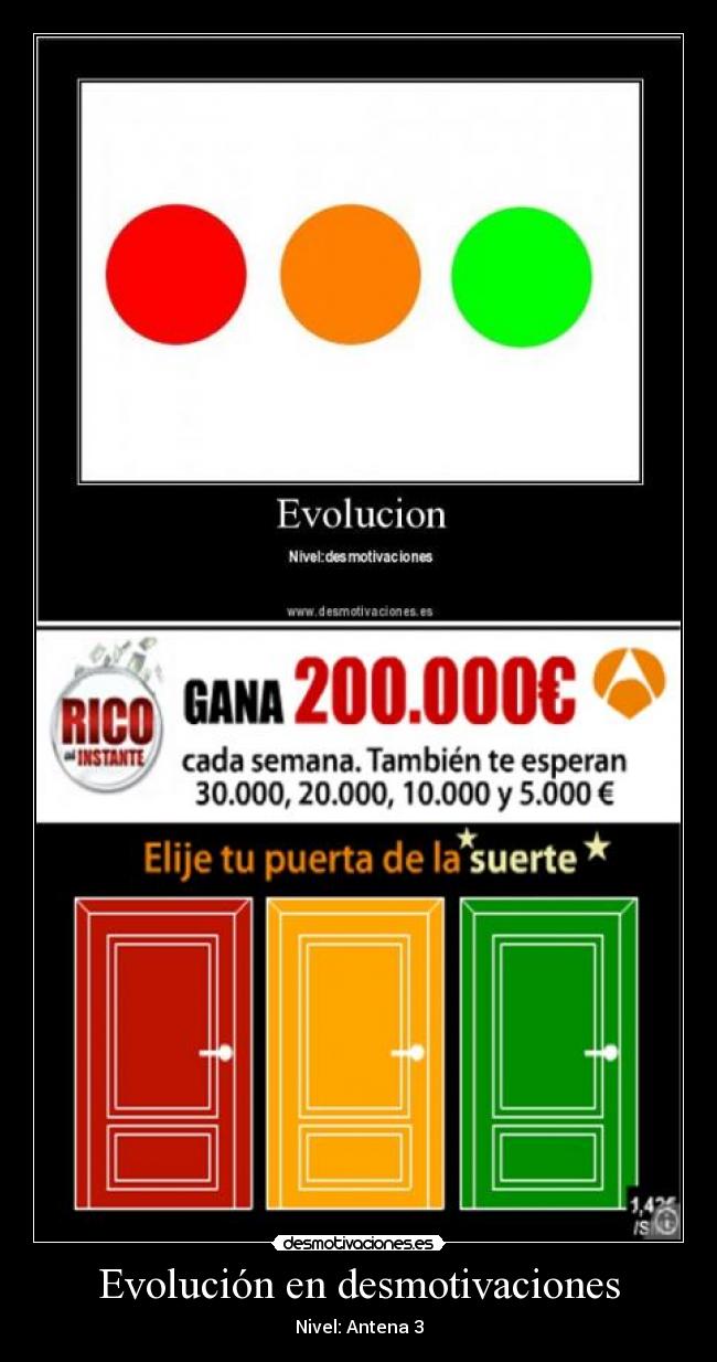 Evolución en desmotivaciones | Desmotivaciones