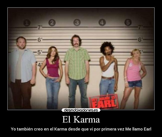 El Karma | Desmotivaciones