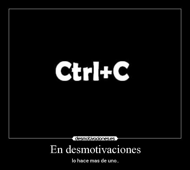 En desmotivaciones | Desmotivaciones
