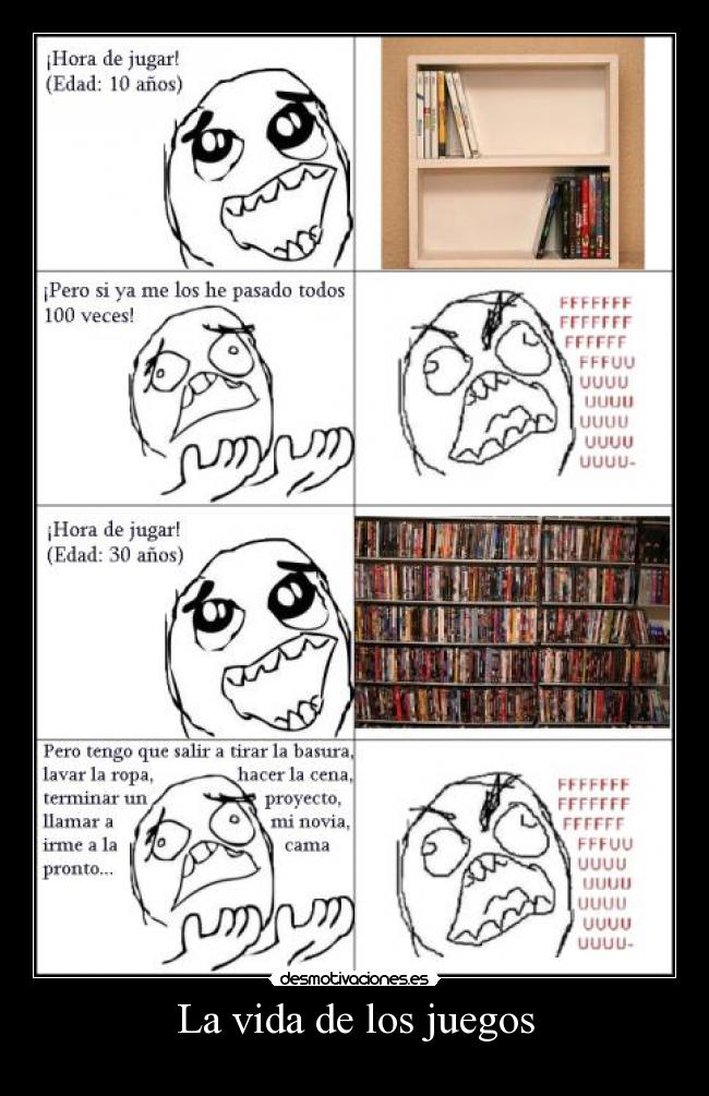 La vida de los juegos | Desmotivaciones