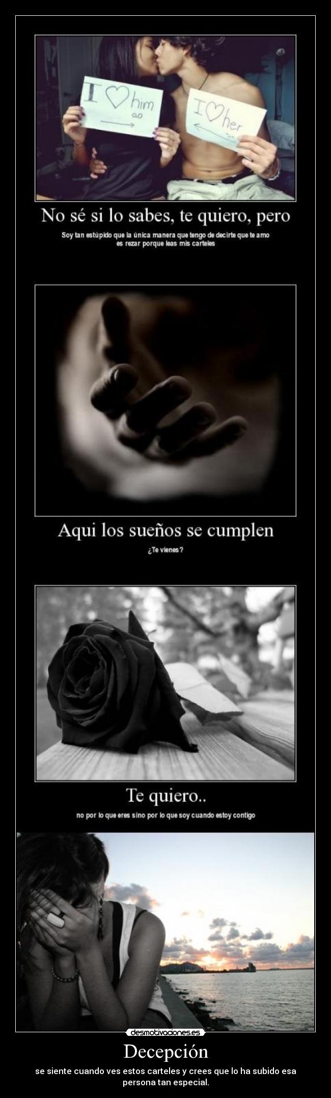 Imágenes y Carteles de DECEPCION Pag. 58 | Desmotivaciones
