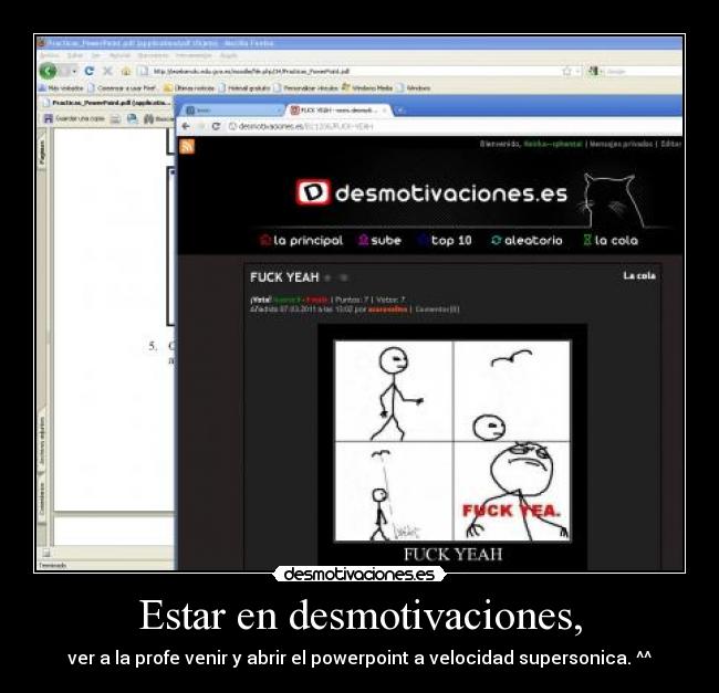 Estar en desmotivaciones, | Desmotivaciones