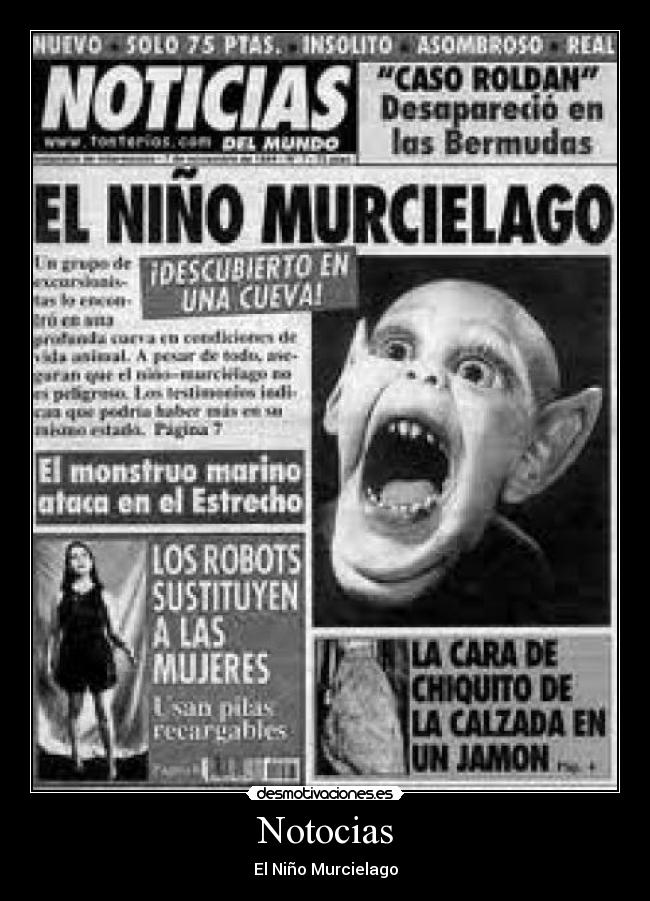 Imágenes y Carteles de MURCIELAGO Pag. 21 | Desmotivaciones