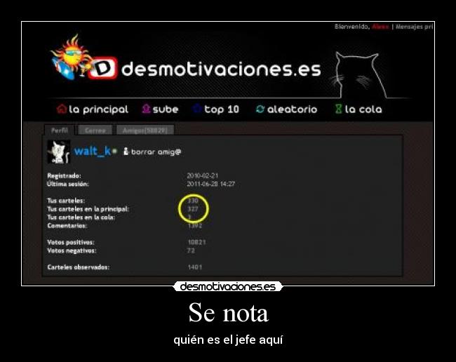 Usuario: Aleex | Desmotivaciones