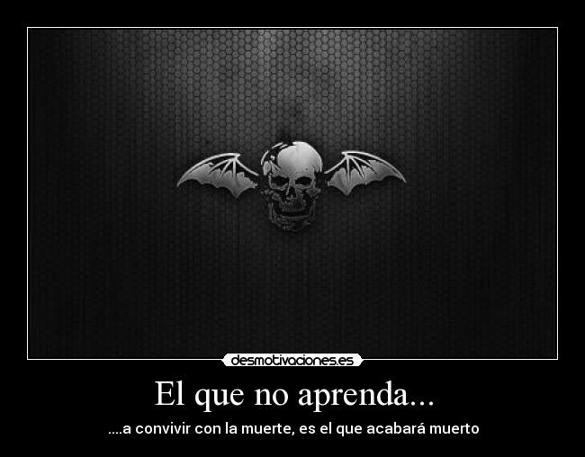 El que no aprenda... | Desmotivaciones