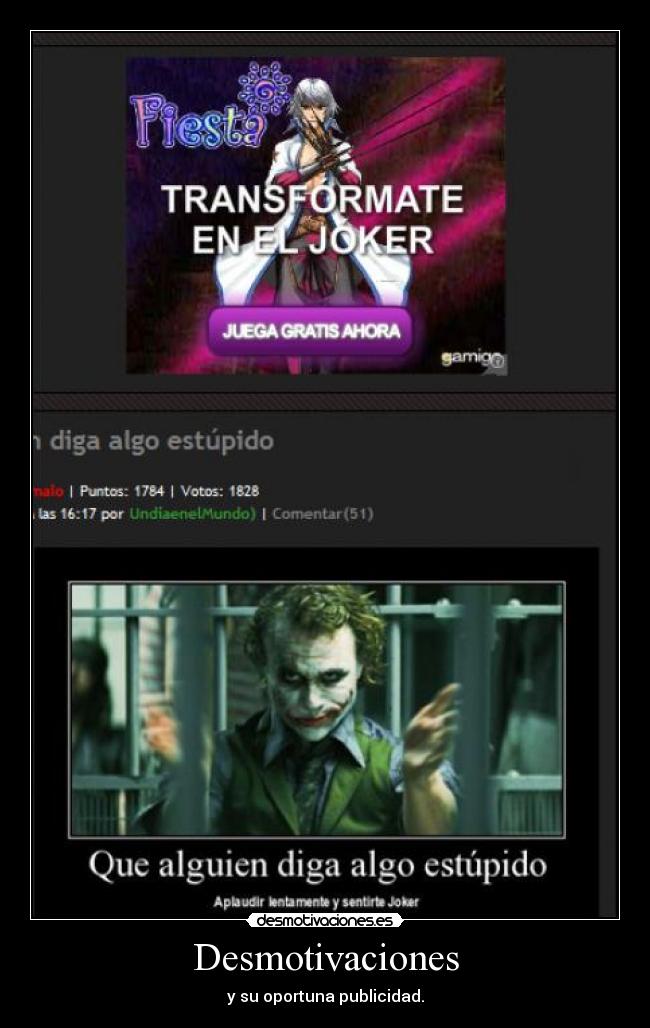 Desmotivaciones | Desmotivaciones