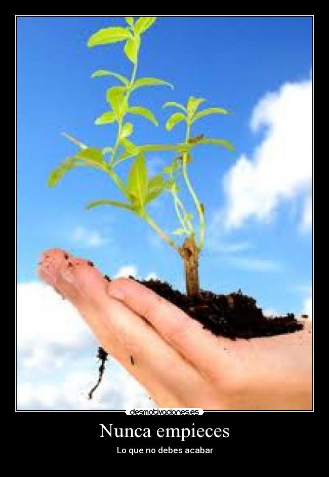 Imágenes y Carteles de EMPIECES Pag. 2 | Desmotivaciones
