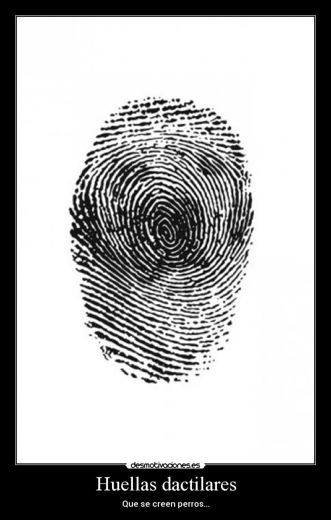 Huellas dactilares | Desmotivaciones