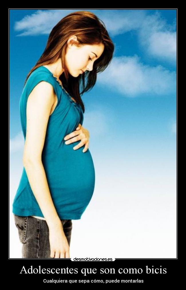 Adolescentes que son como bicis | Desmotivaciones