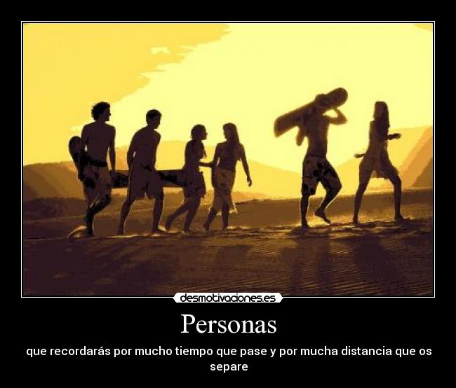 Personas | Desmotivaciones