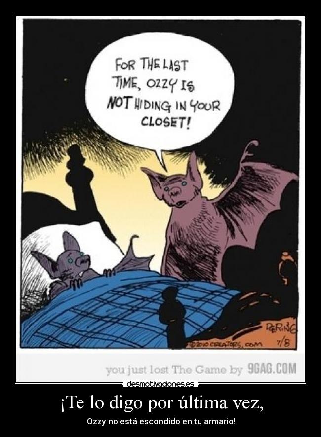 Imágenes y Carteles de OSBOURNE Pag. 13 | Desmotivaciones