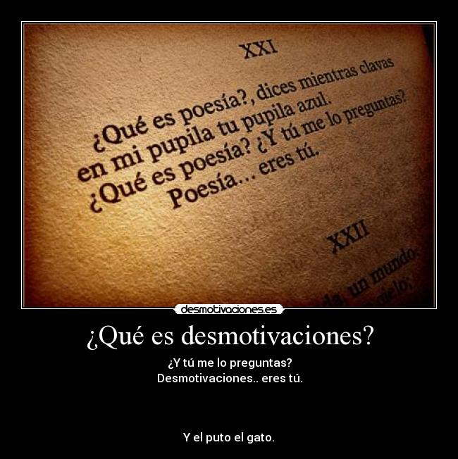 ¿Qué es desmotivaciones? | Desmotivaciones