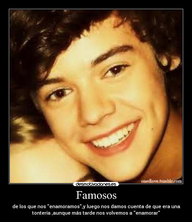 Famosos | Desmotivaciones