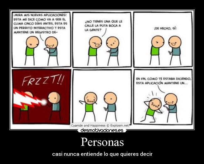 Personas | Desmotivaciones