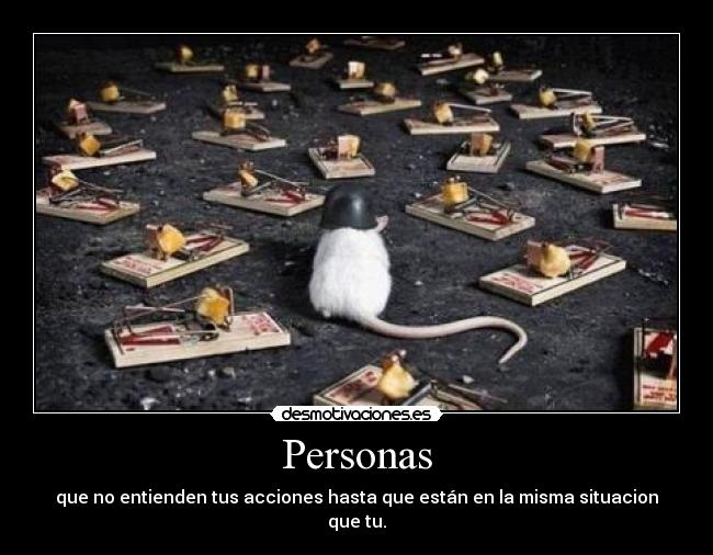 Personas | Desmotivaciones